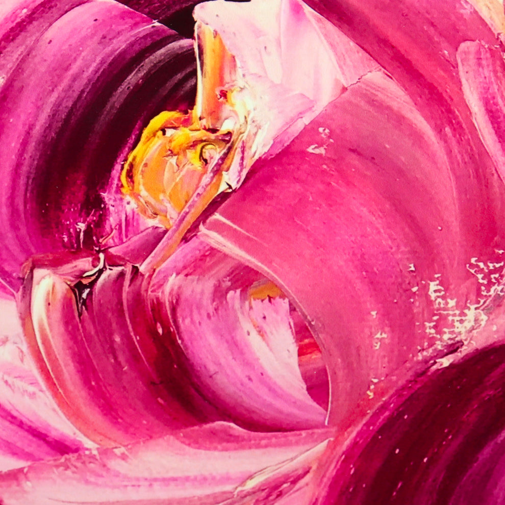 Peonies | Abstract Floral Art Prints | Pink Flower Painting | 8x10 ...