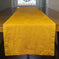Kitchen & Dining Decor | Table Runner | Mustard Yellow Linen | 16x79 ...